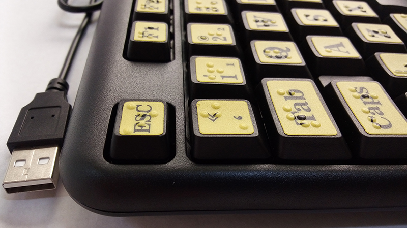 Teclado Braille
